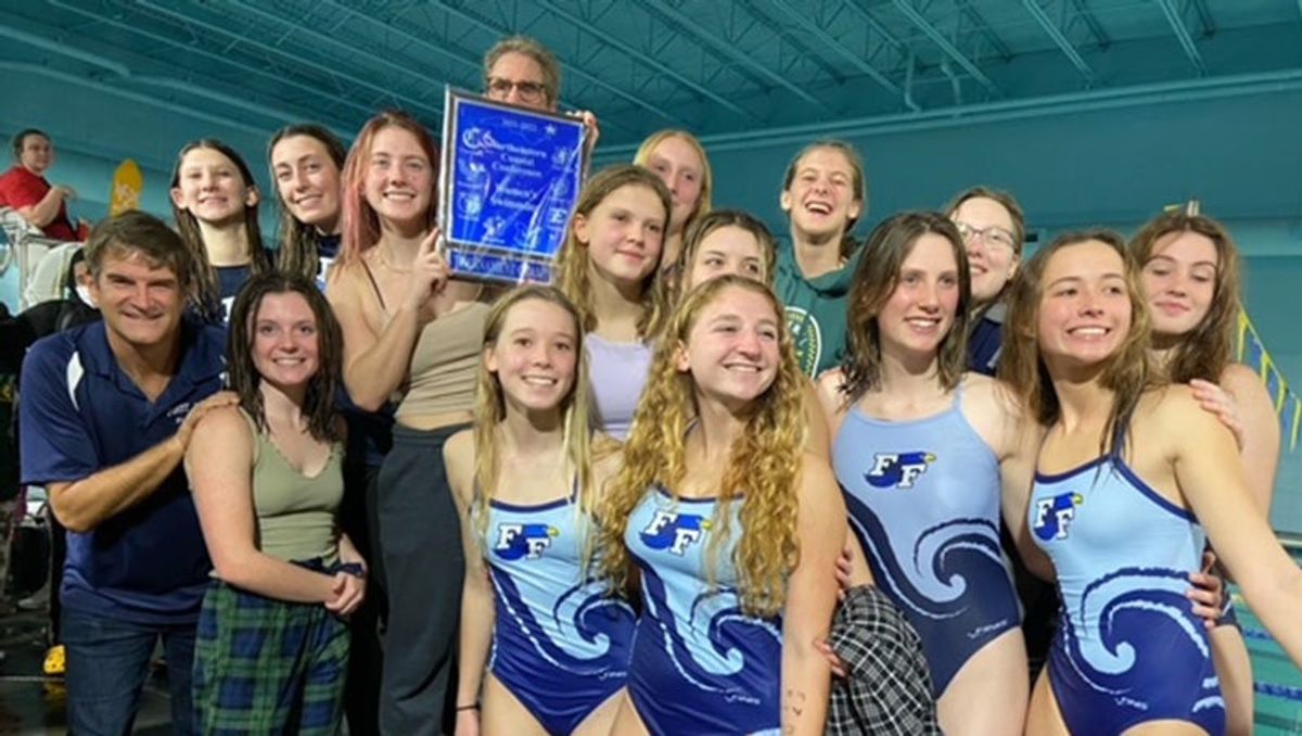 First Flight wins conference swim titles