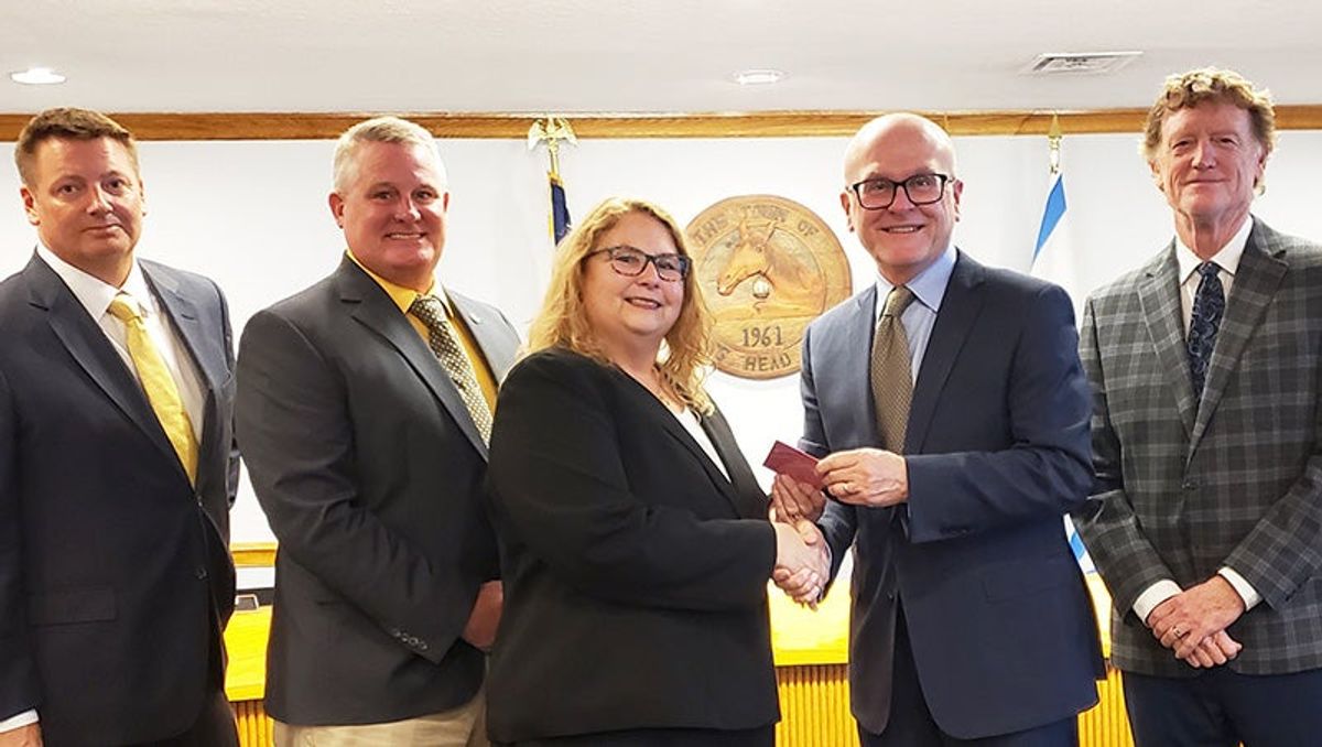 Jackie Hart honored for 20 years of service to Nags Head