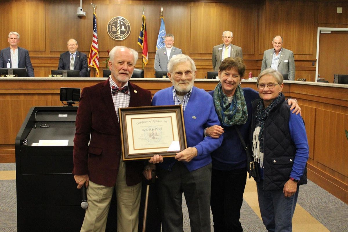 Rev. Pitsch honored for lifetime of service