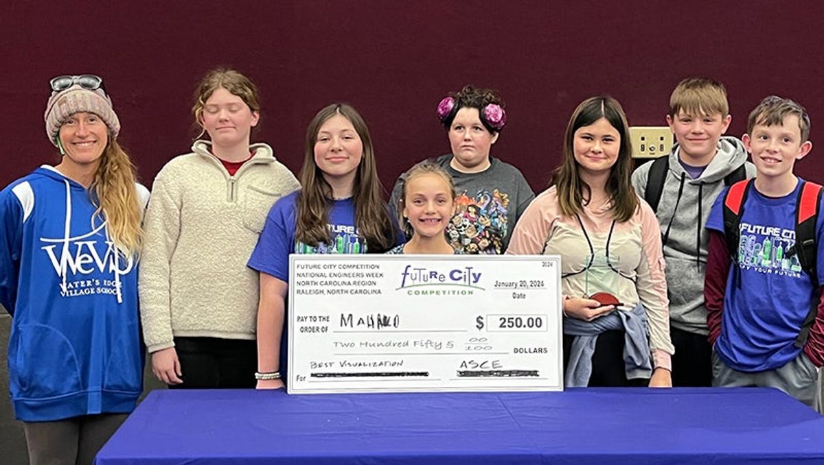 Water's Edge Village School students represent at STEM regional compet...