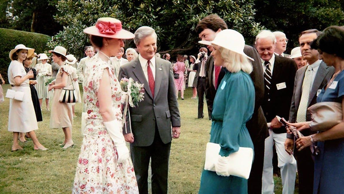 The Elizabethan Gardens sets butterfly release tribute to Queen Elizab...