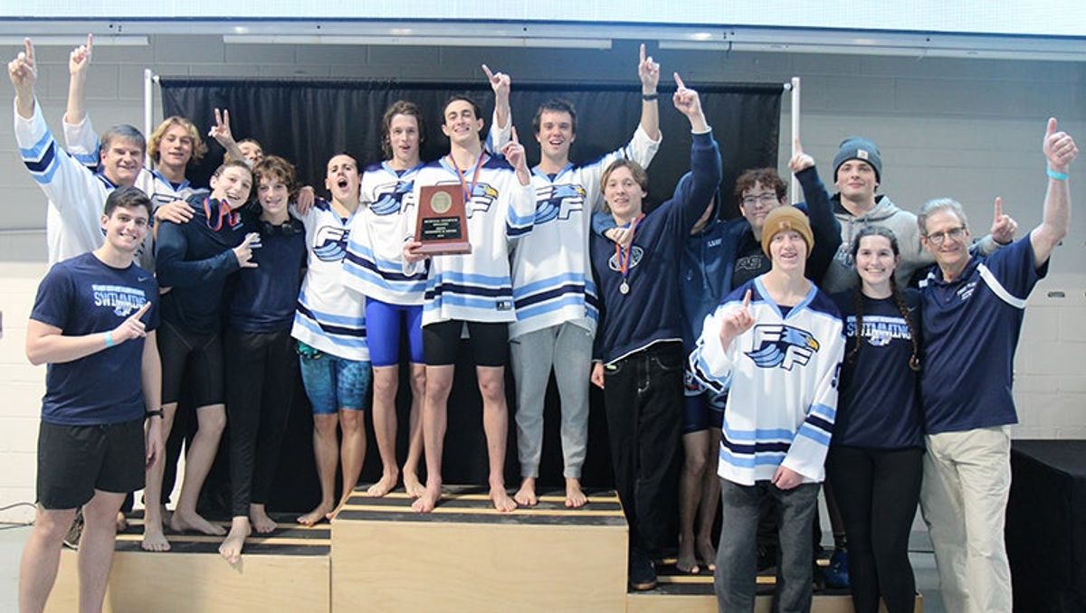Perfect timing: First Flight High School swim team class of ...