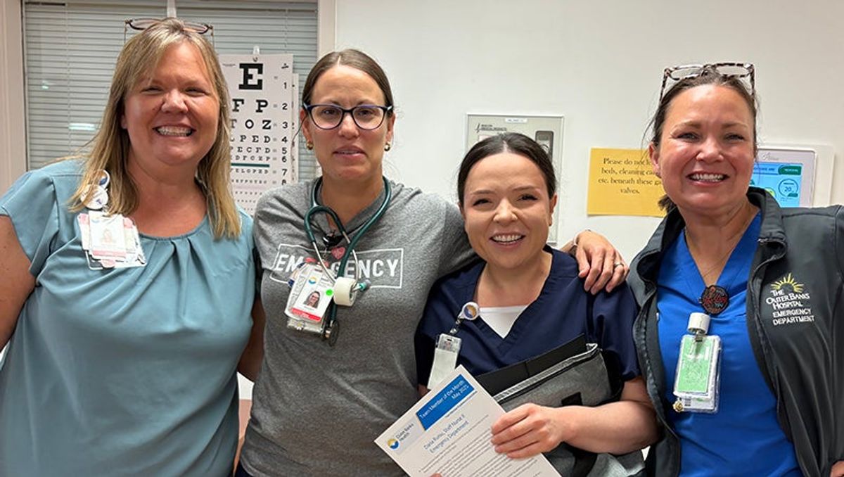 Daria Russu named Outer Banks Health Team Member of the Month