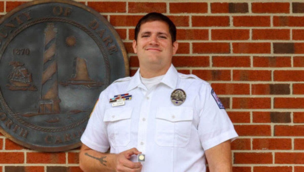 Paramedic honored for serving Dare County for 10 years