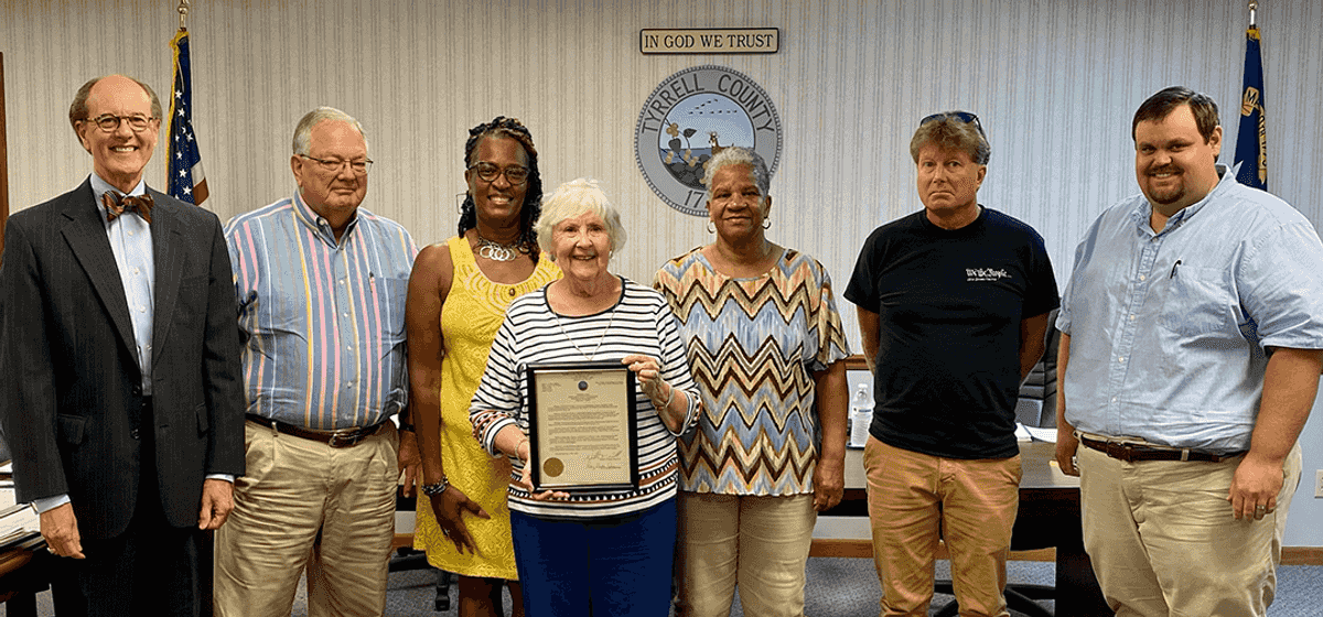 Resolution recognizes former Tyrrell Extension director