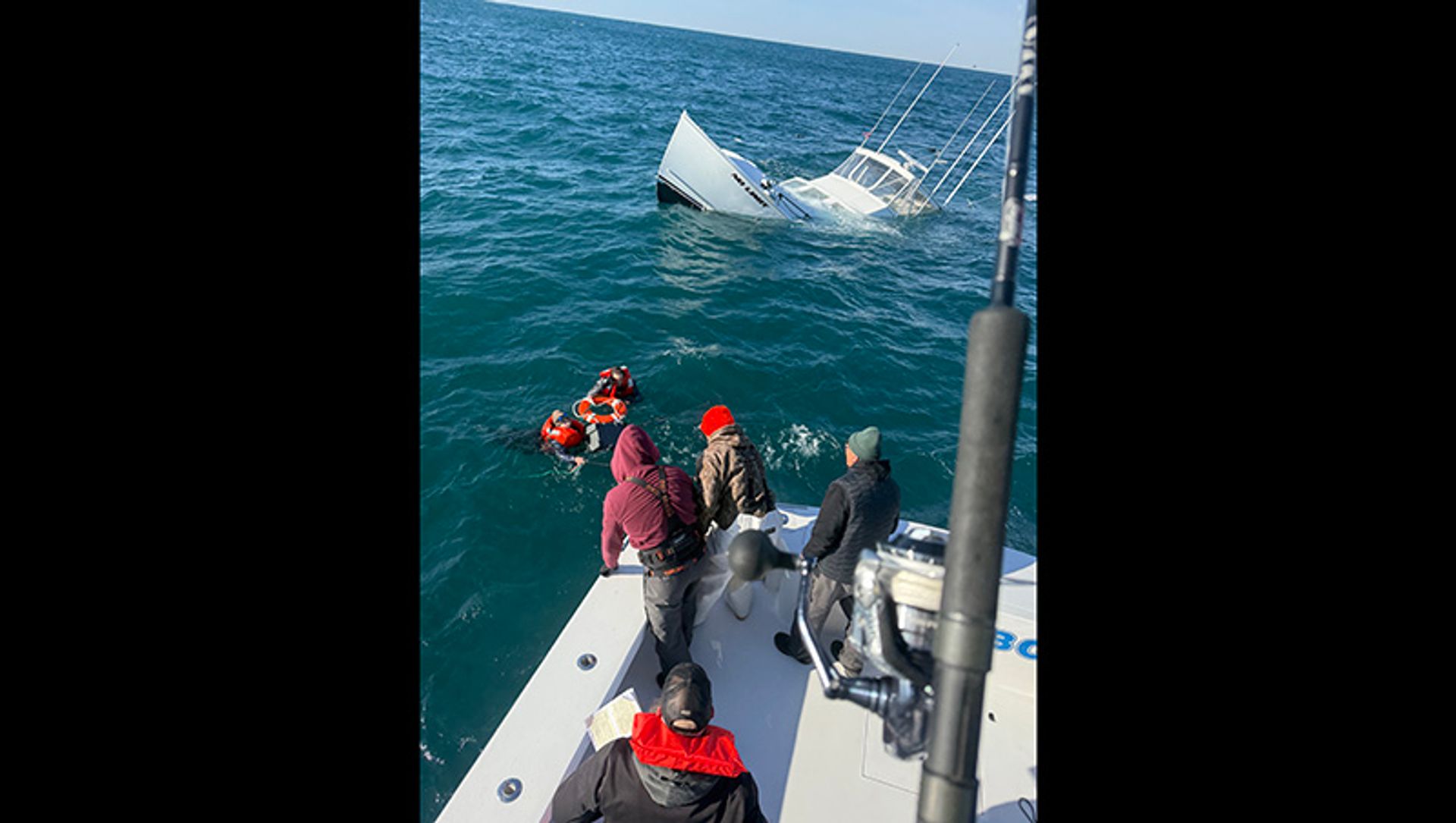 Eight rescued as vessel sinks off Oregon Inlet