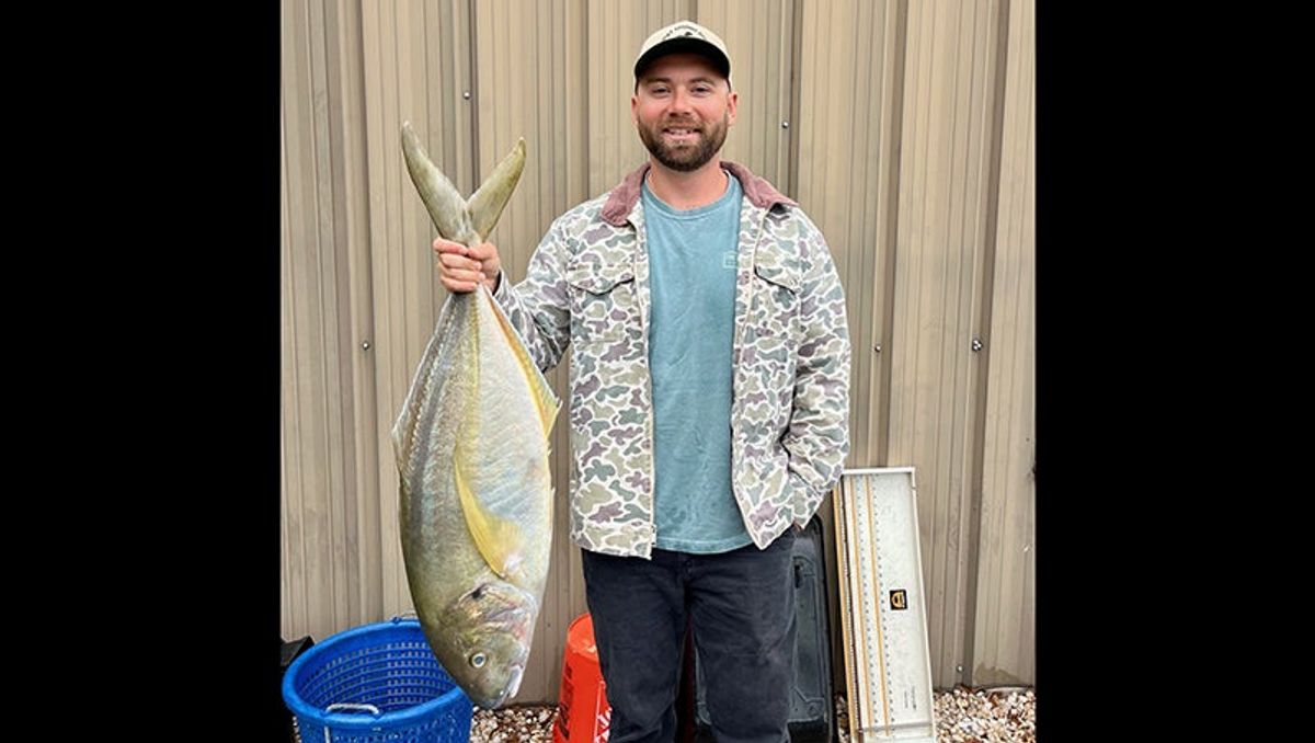 New species state record set for white trevally caught off c...