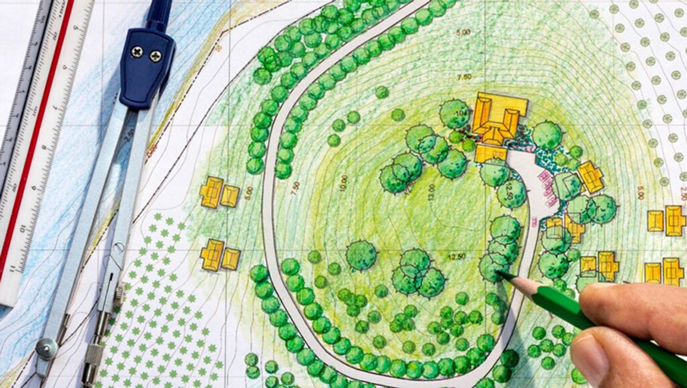 Landscape design fundamentals class set