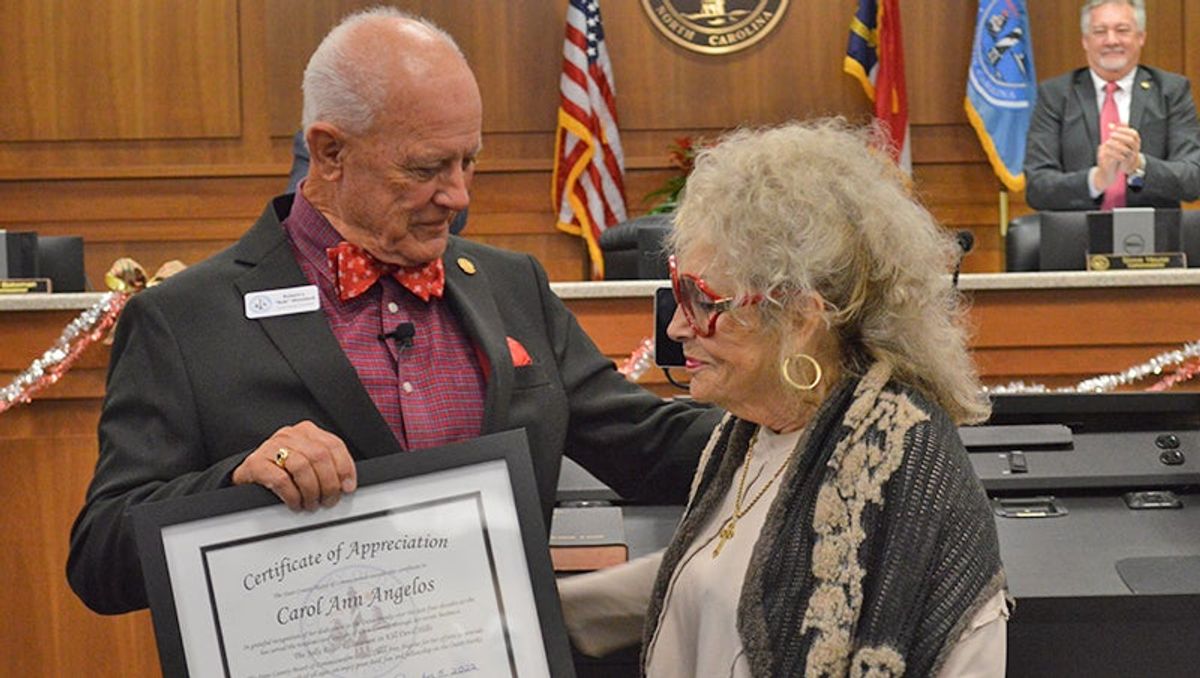 Jolly Roger owner Carol Ann Angelos honored for decades of service to ...