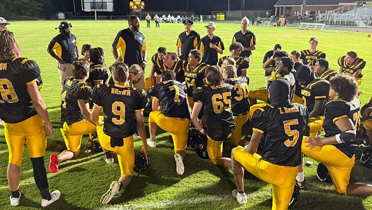 Manteo High School football wins season opener