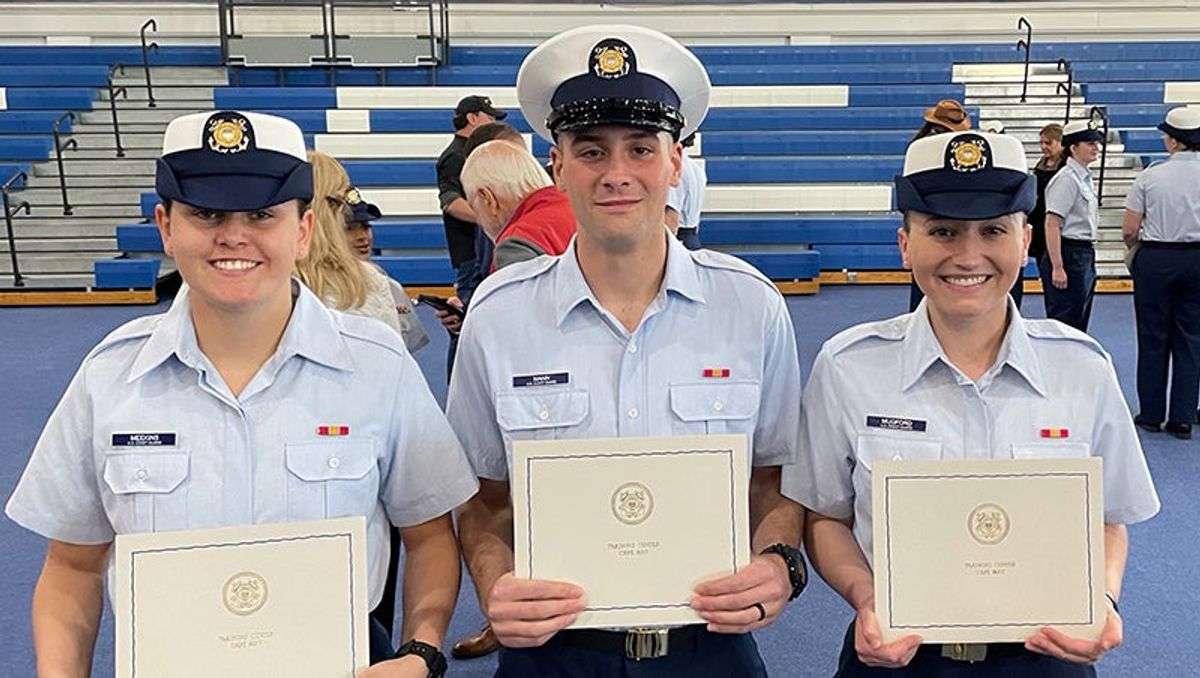 Three locals among graduates of U.S. Coast Guard Training Center