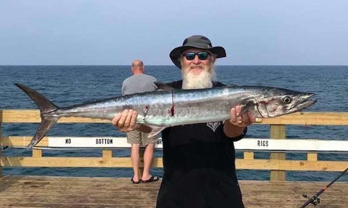 Virginia man lands king mackerel at Nags Head Fishing Pier