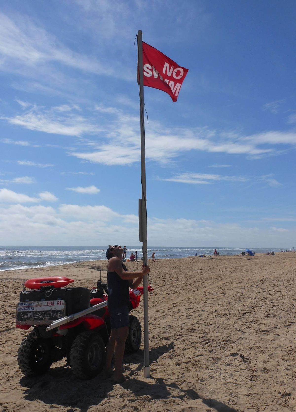 High risk of dangerous rip currents today