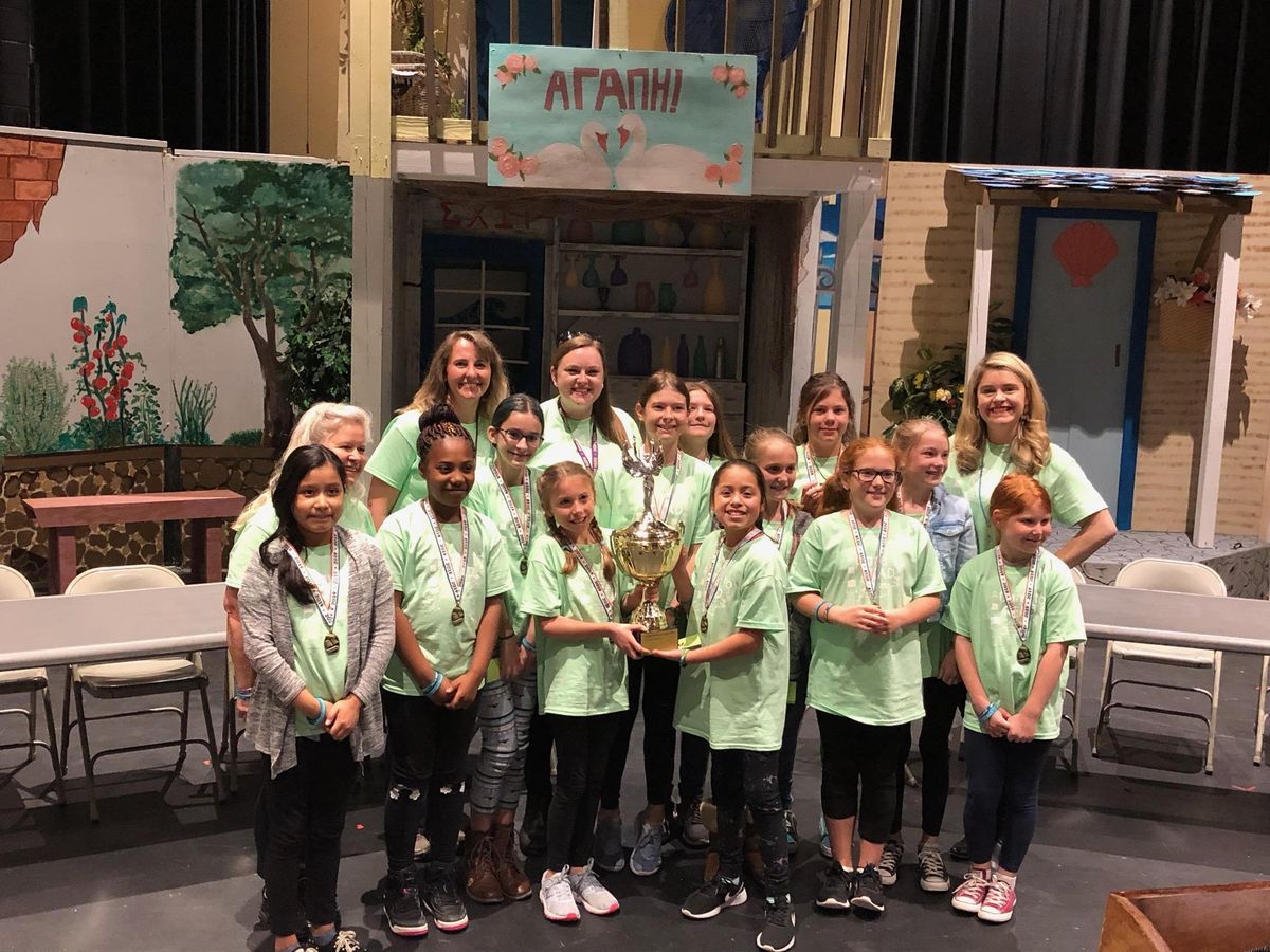 Battle of the Books competition winners