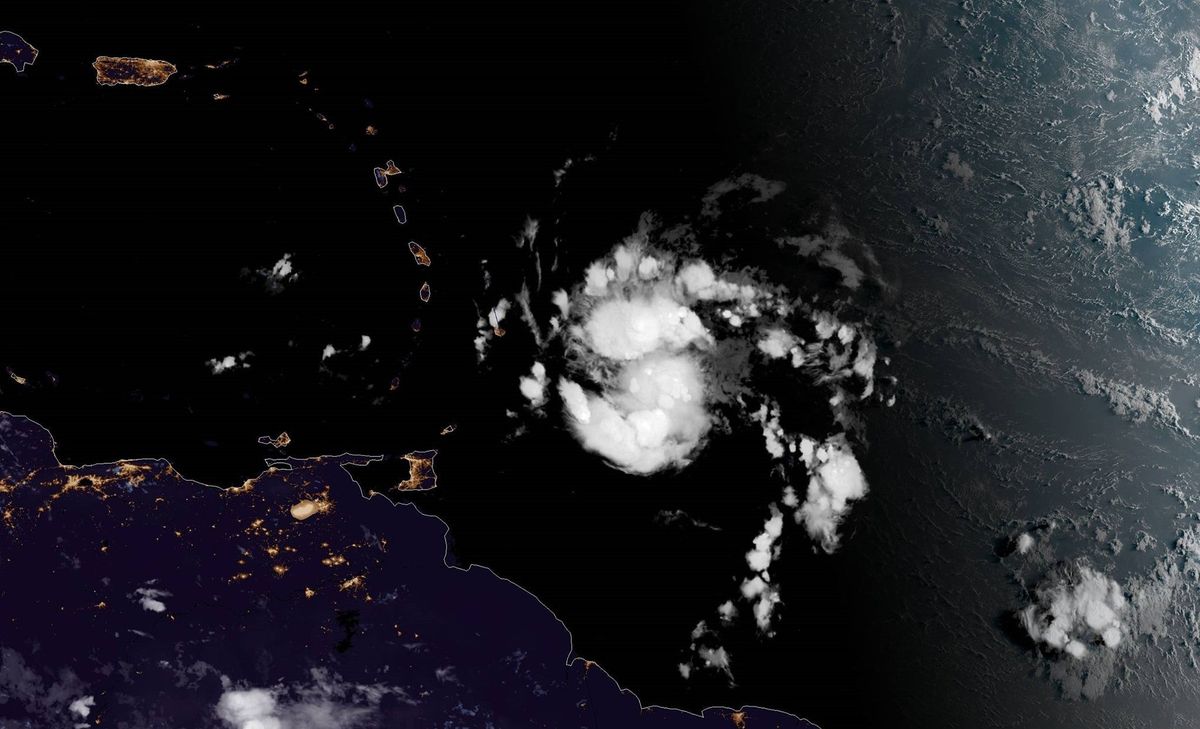 Keeping an eye on Tropical Storm Dorian