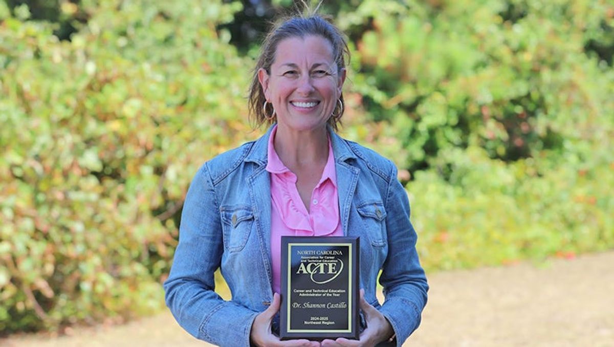 Dr. Shannon Castillo named CTE Administrator of the Year for the North...