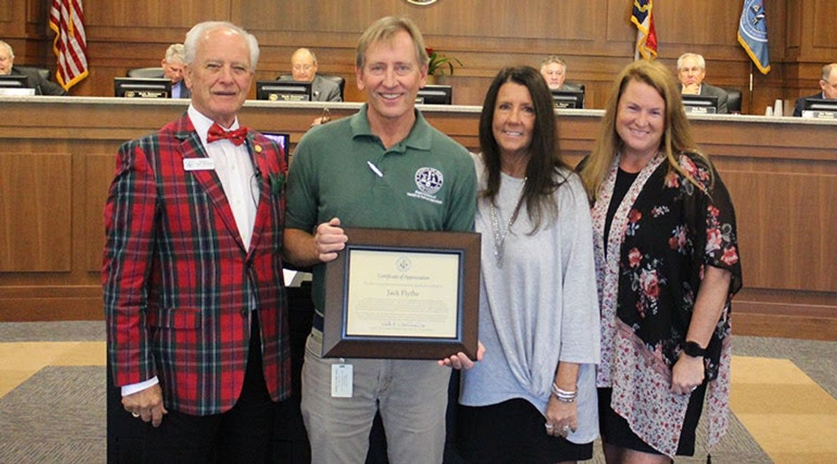 Flythe retires with 33 years of service