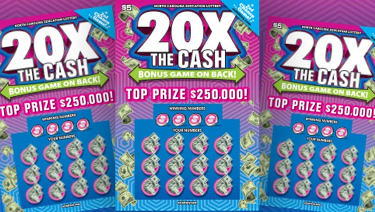 Eastern North Carolina woman scores $250,000 win on $5 scratch-off tic...