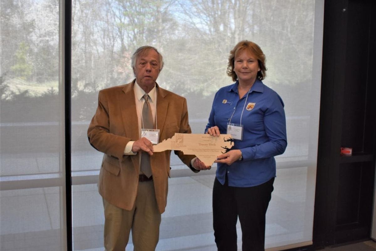 Tracey Rock receives Soil and Water Conservation Society Merit Award
