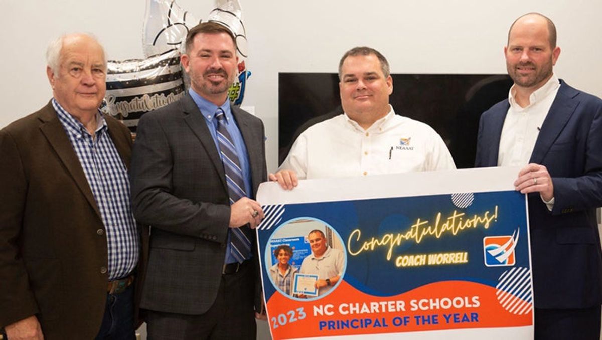NEAAAT principal wins 2023 Wells Fargo Charter School Principal of the...