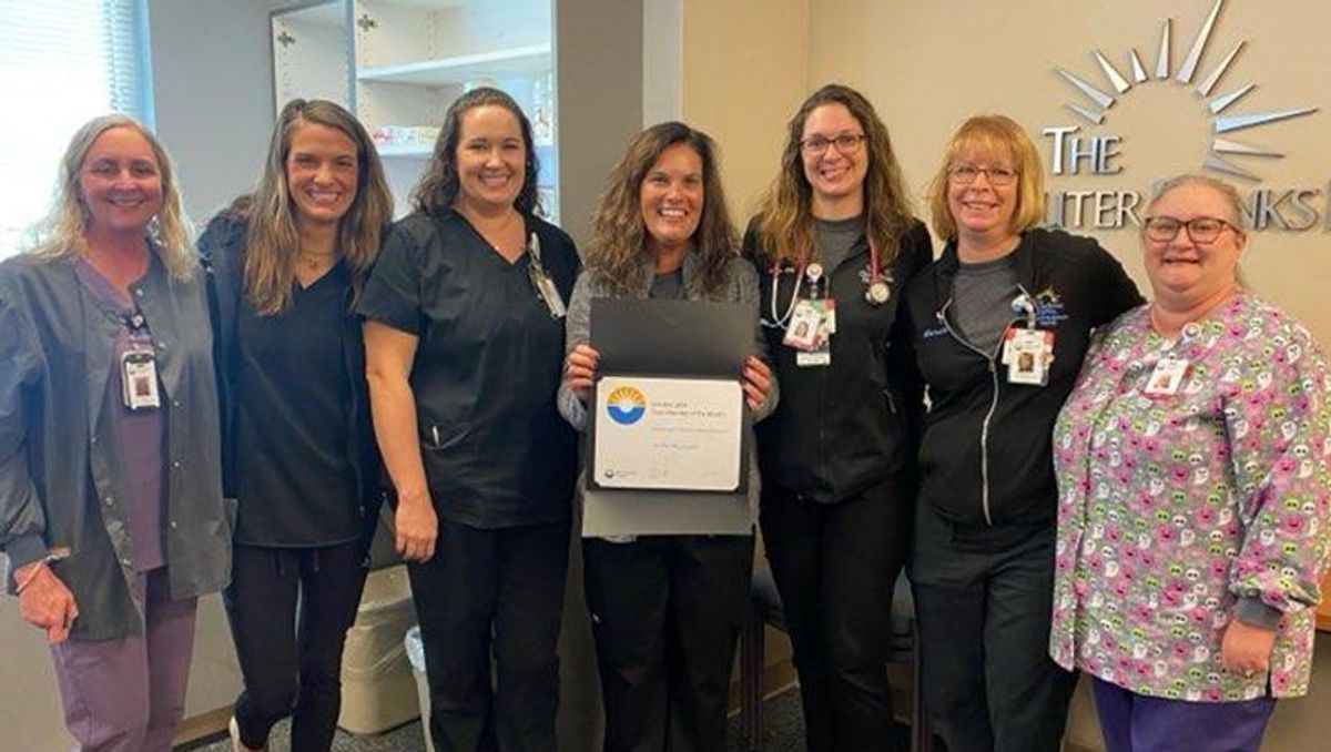 Jennifer McLaughlin named Outer Banks Health Team Member of the Month