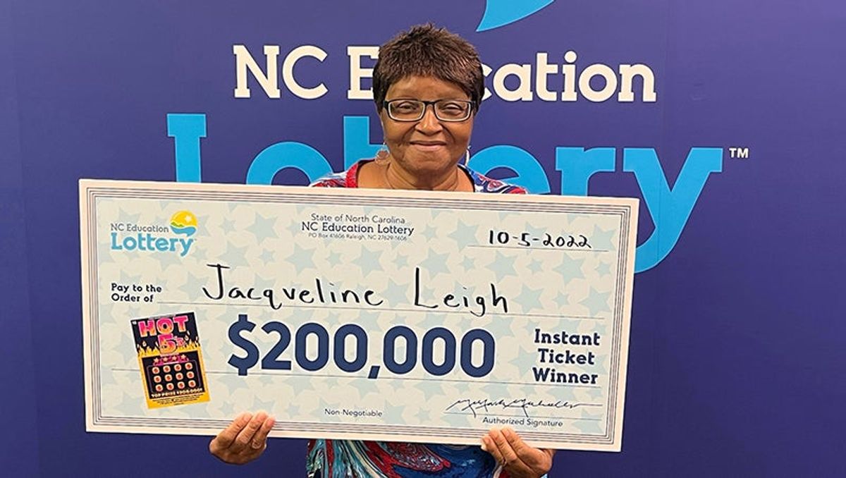 Roper woman scores $200,000 win on Hot 5's scratch-off ticket