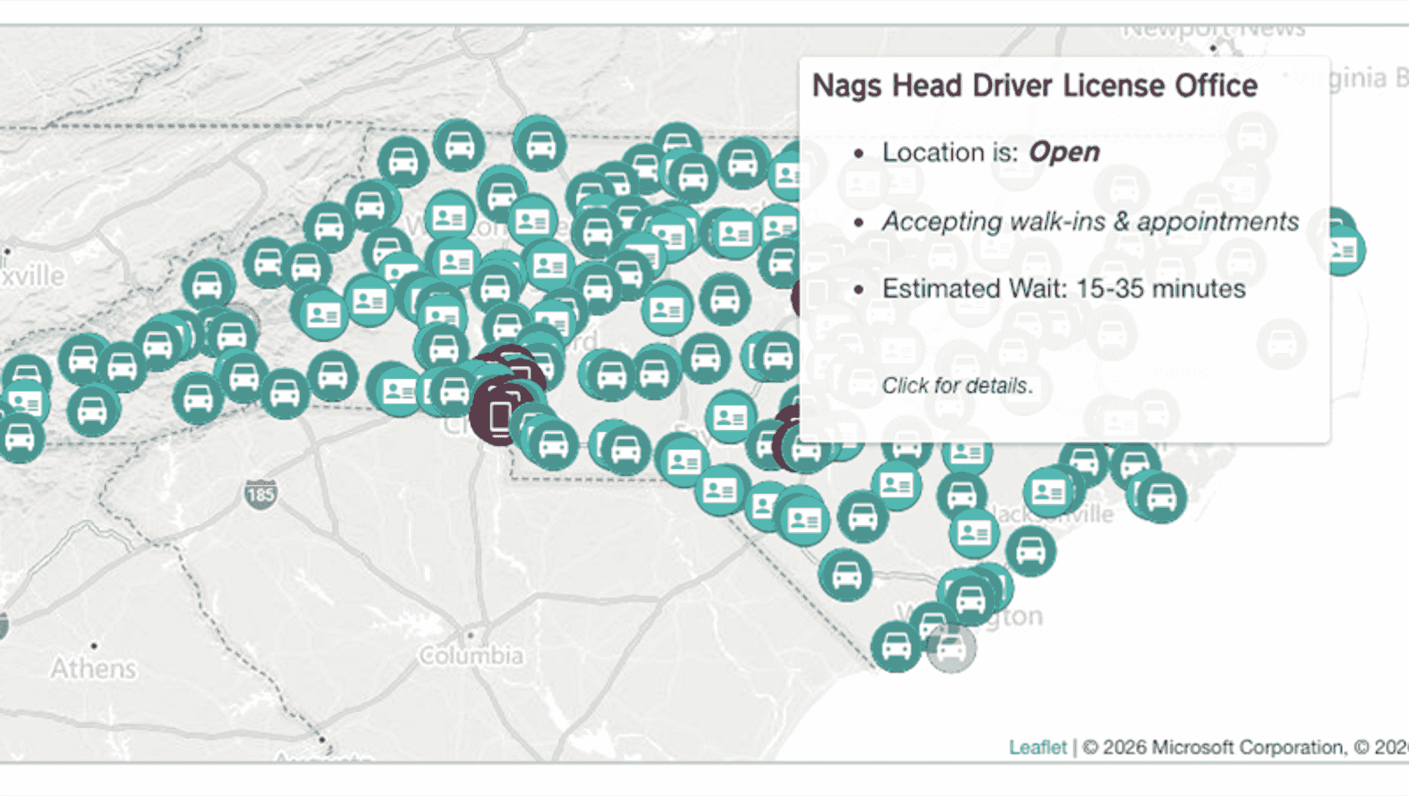 NCDMV launches estimated wait times, capacity information on...