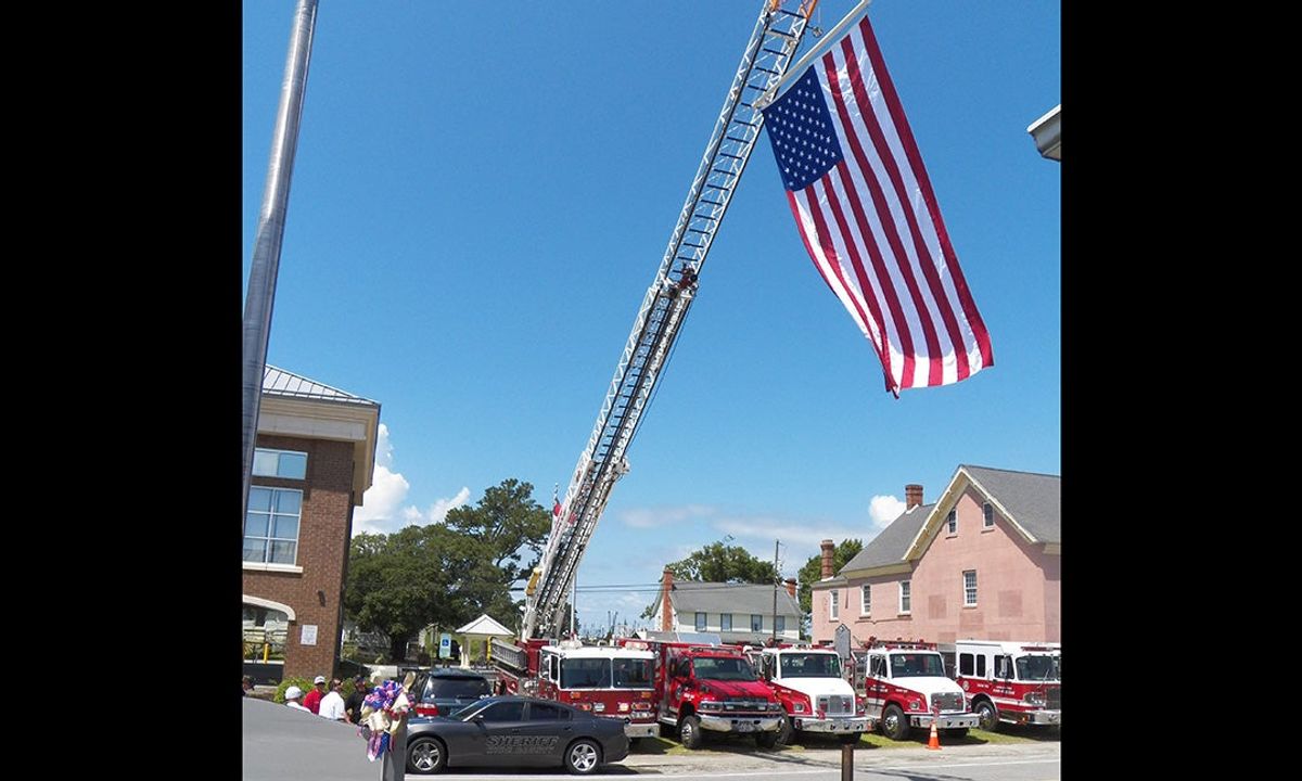 Pocosin Arts and Swan Quarter Volunteer Fire Department rece...