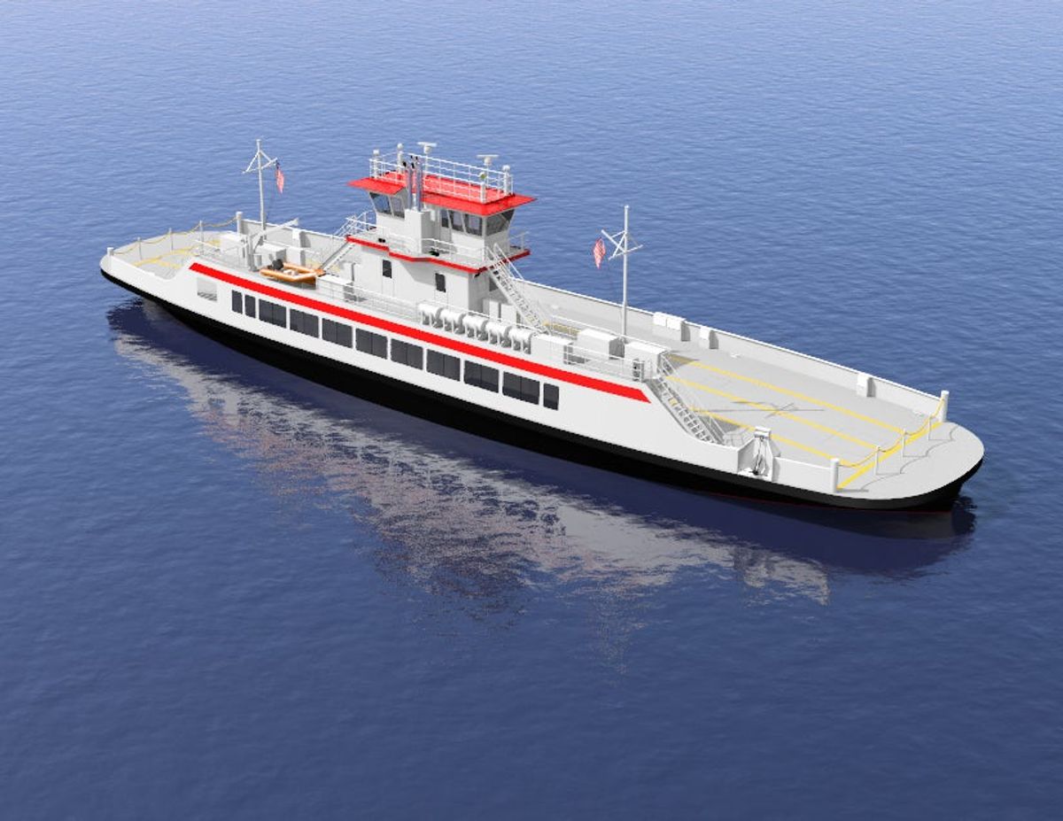 NCDOT awards contract for two new vehicle ferries