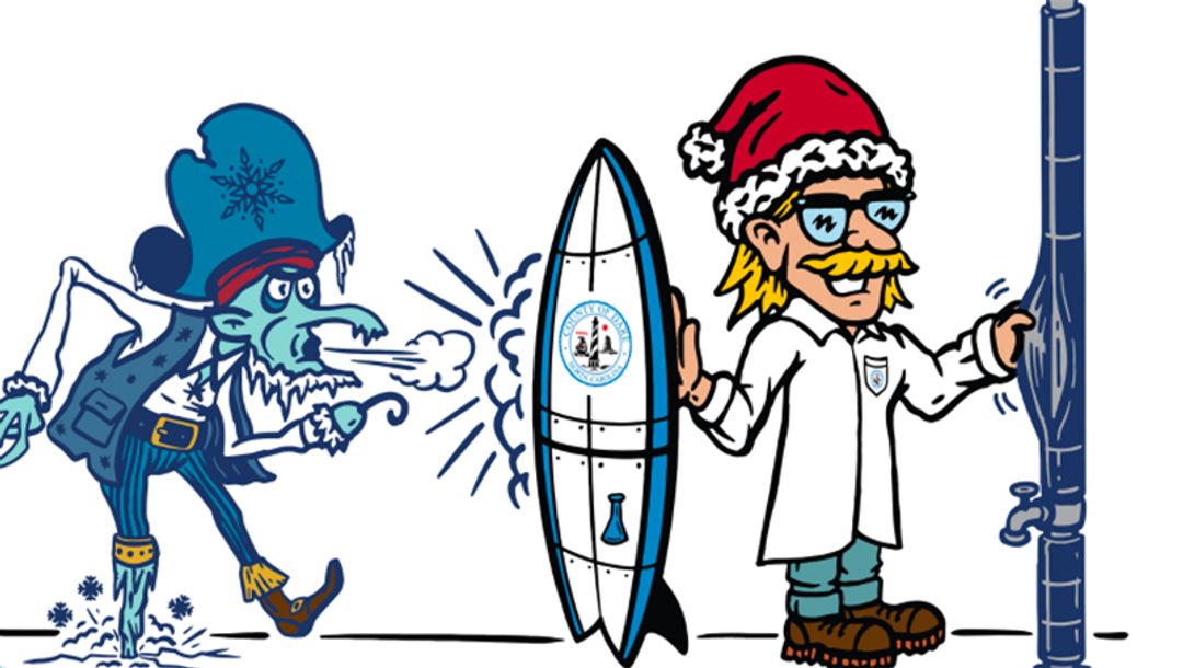 Just in time for wintry weather: New Professor Faucet video ...