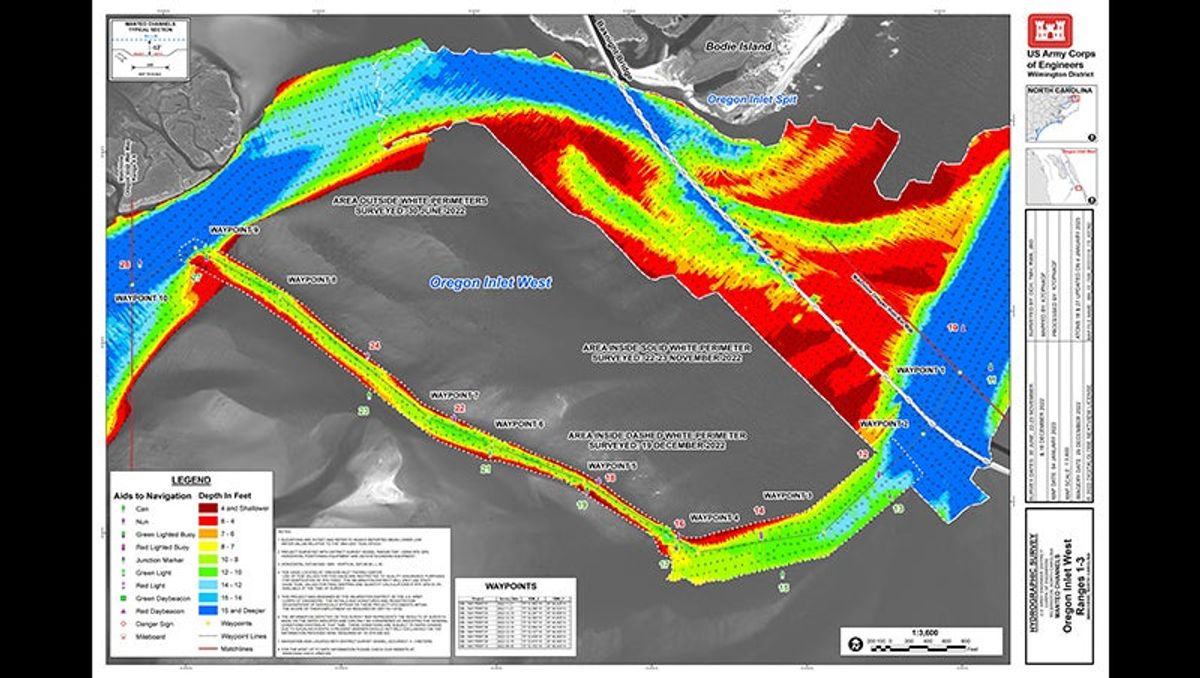 Dredging schedule set for Oregon Inlet