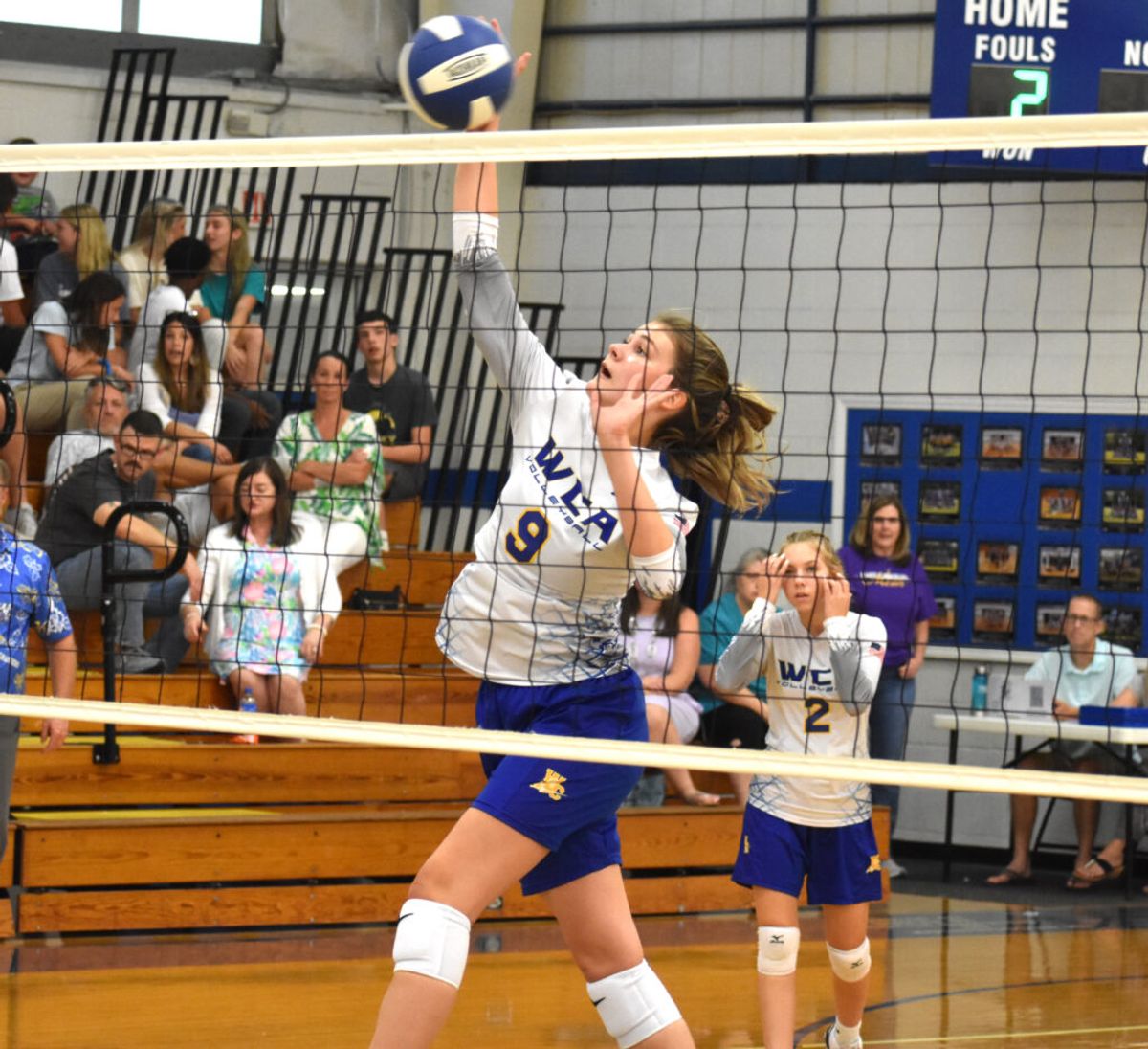 Lady Chargers rebound with sweep of Warriors