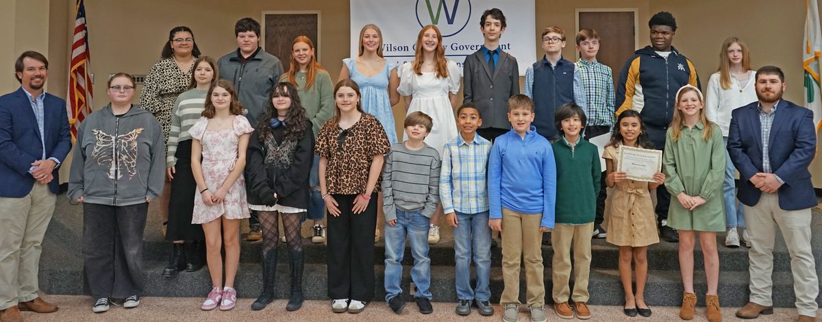 Student winners celebrated