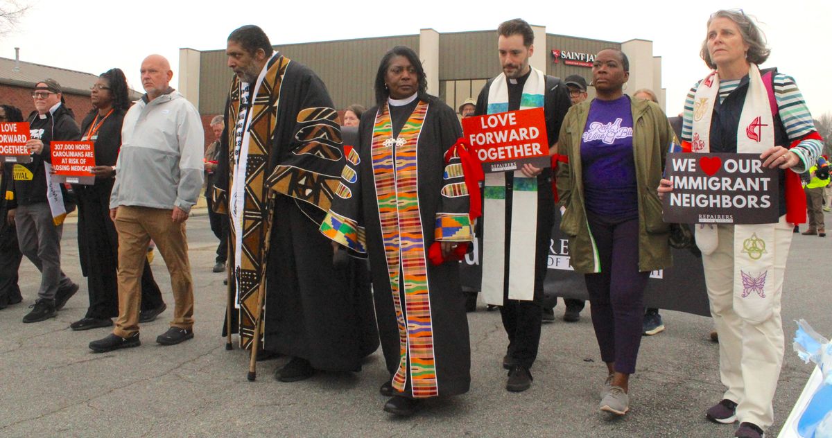 ‘We refuse to be silent’: 3-day march to Raleigh begins at S...