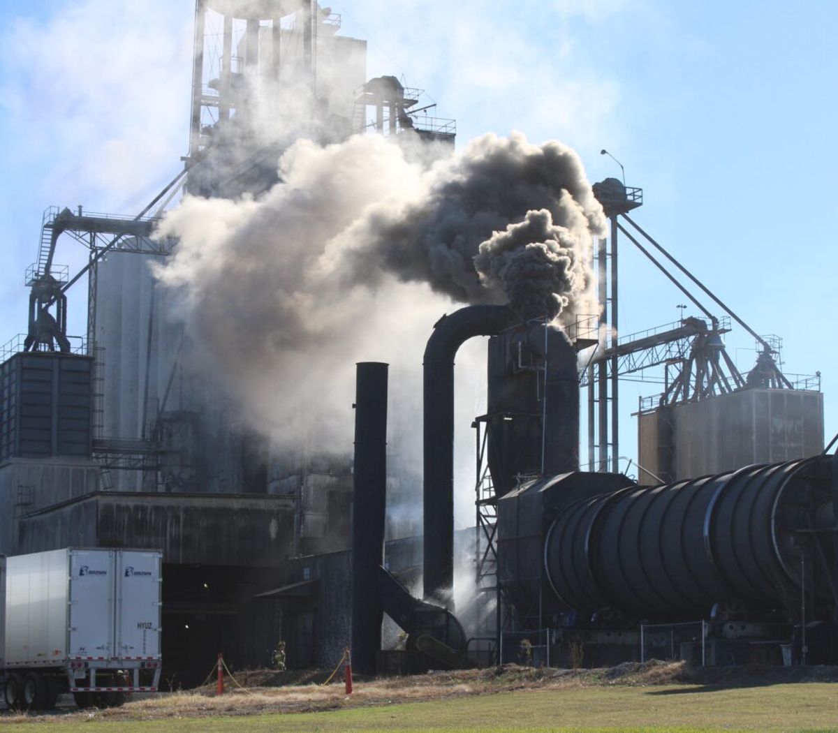 Smithfield Grain has 2 fires in 2 days