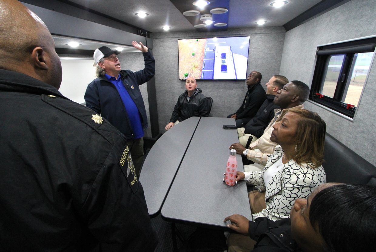 New command center helps sheriff’s office work on site