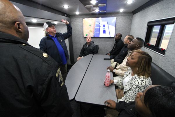 New command center helps sheriff’s office work on site