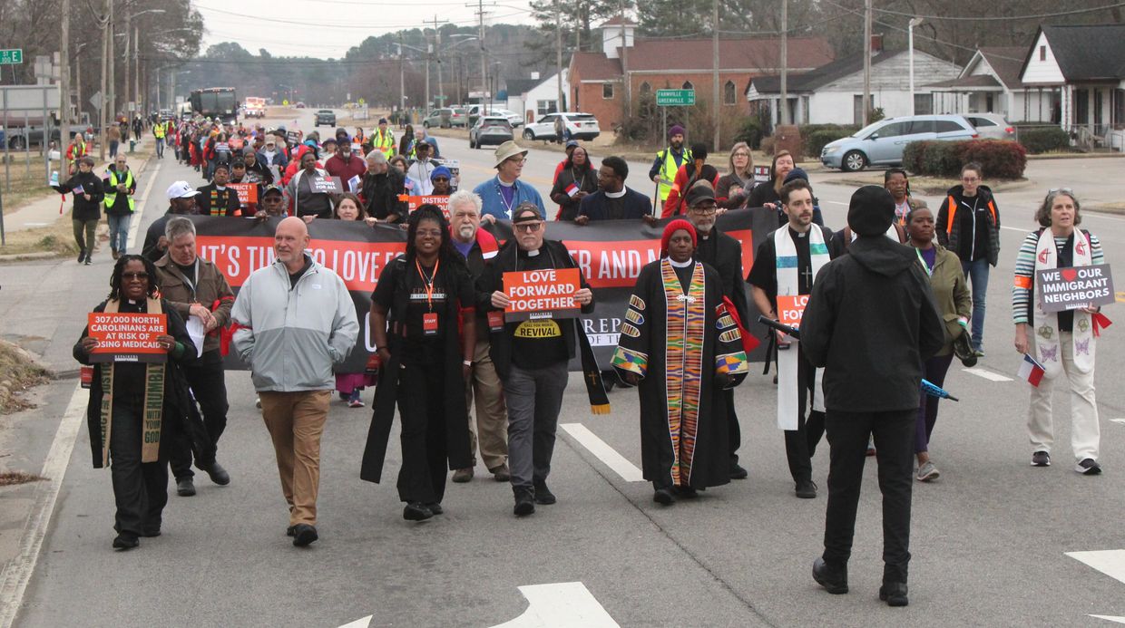 ‘We refuse to be silent’: 3-day march to Raleigh begins at S...