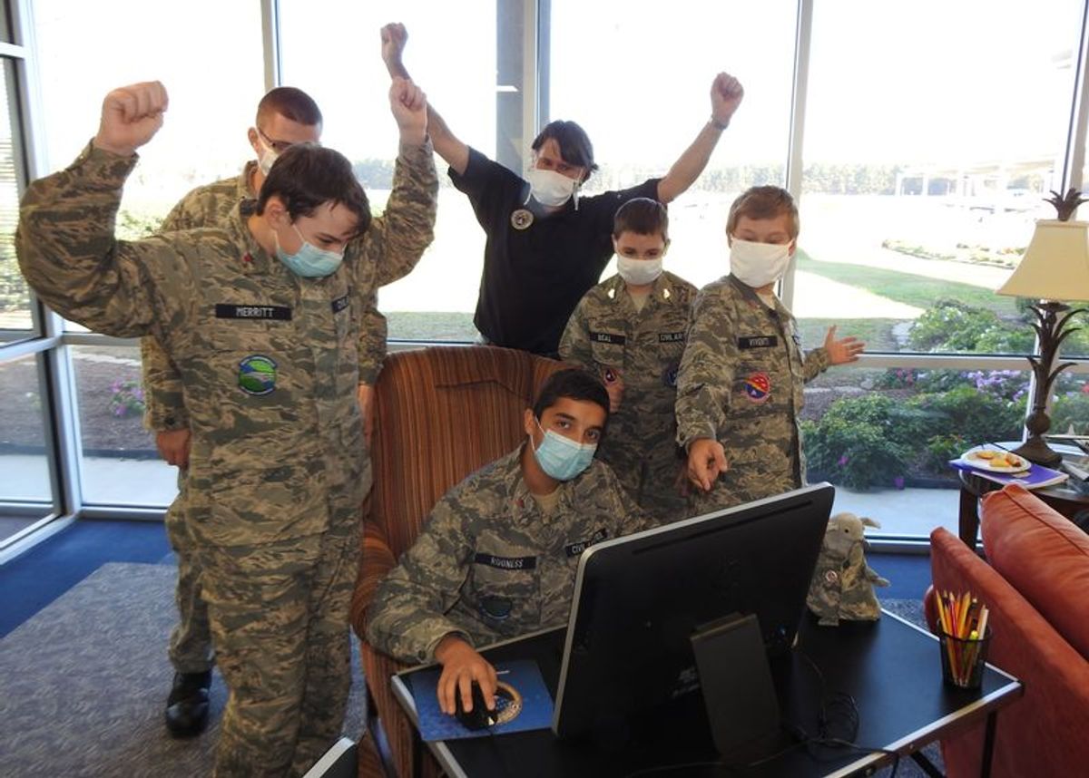 Cadets advance in youth cyber defense competition