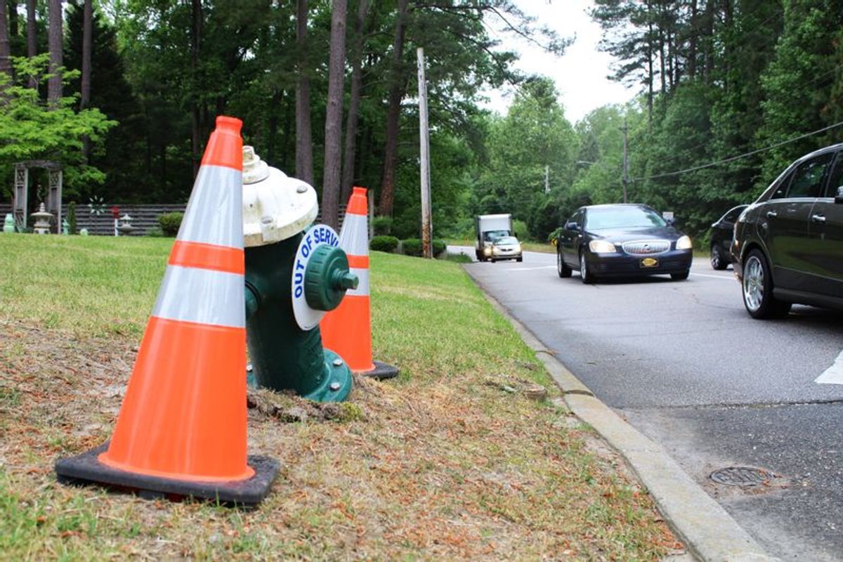 Wilson focuses on hydrant paint, repairs