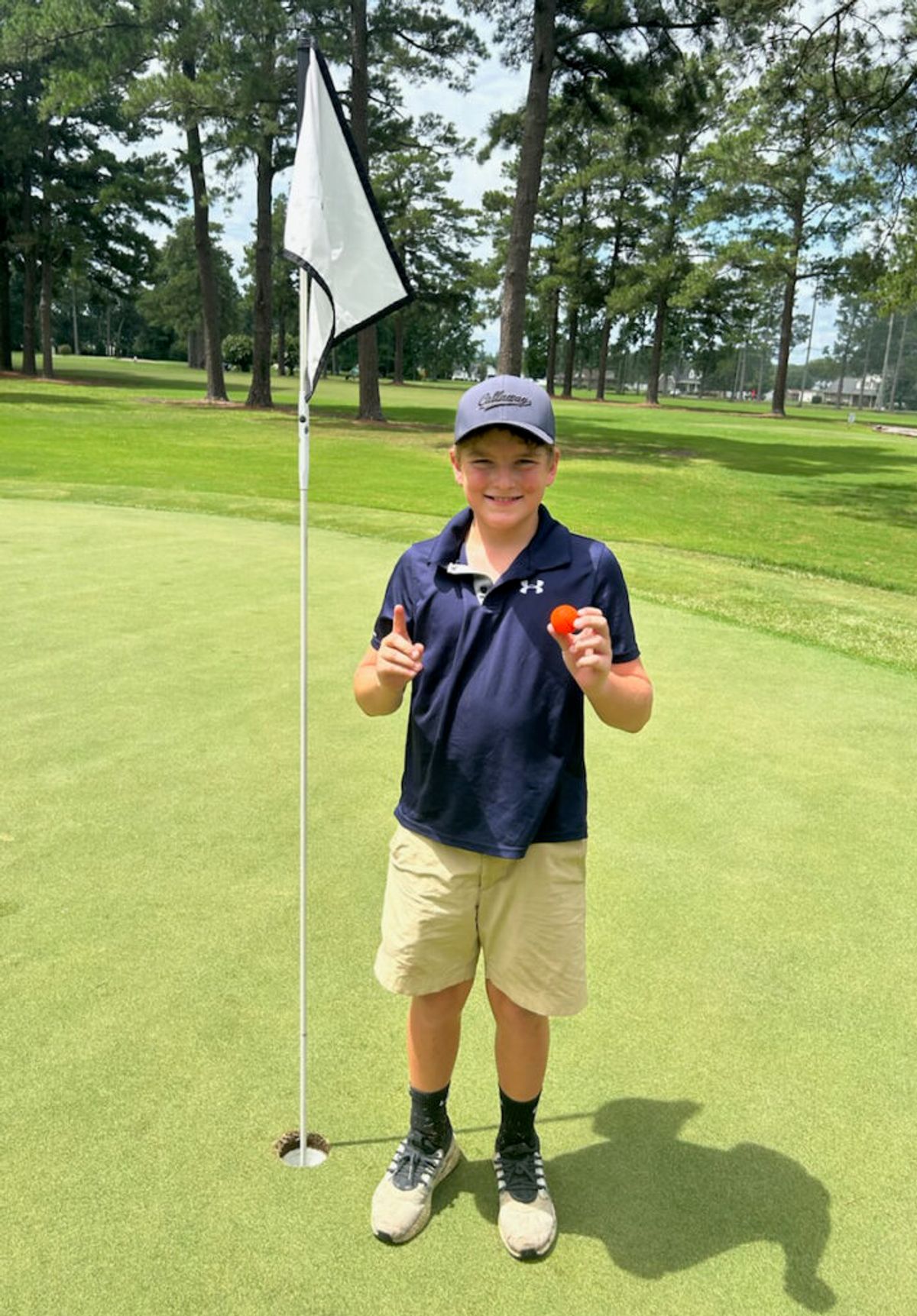 Jones lands ace in ENCJGL match