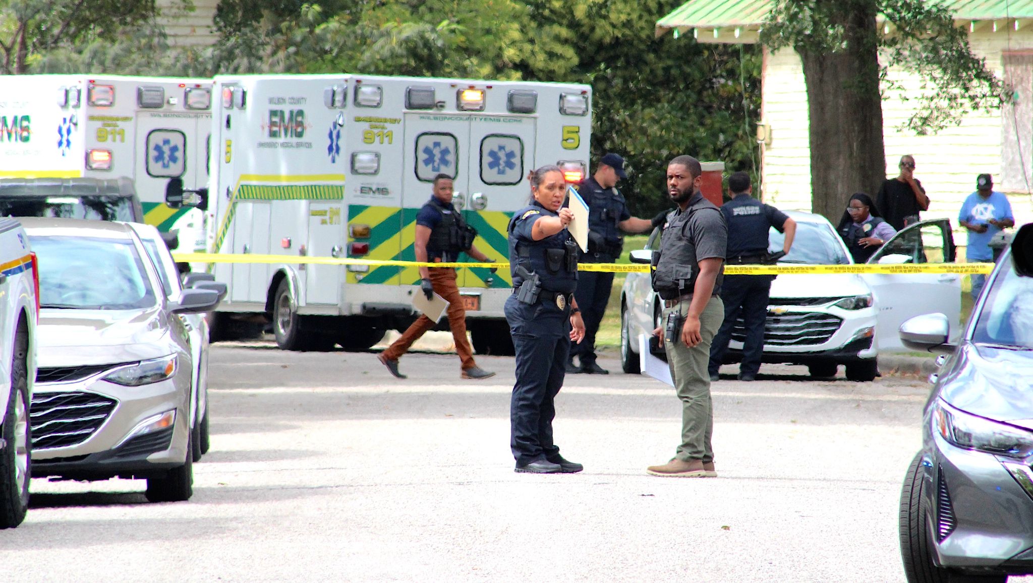 Police: 3 shot, 2 killed in Wilson shooting