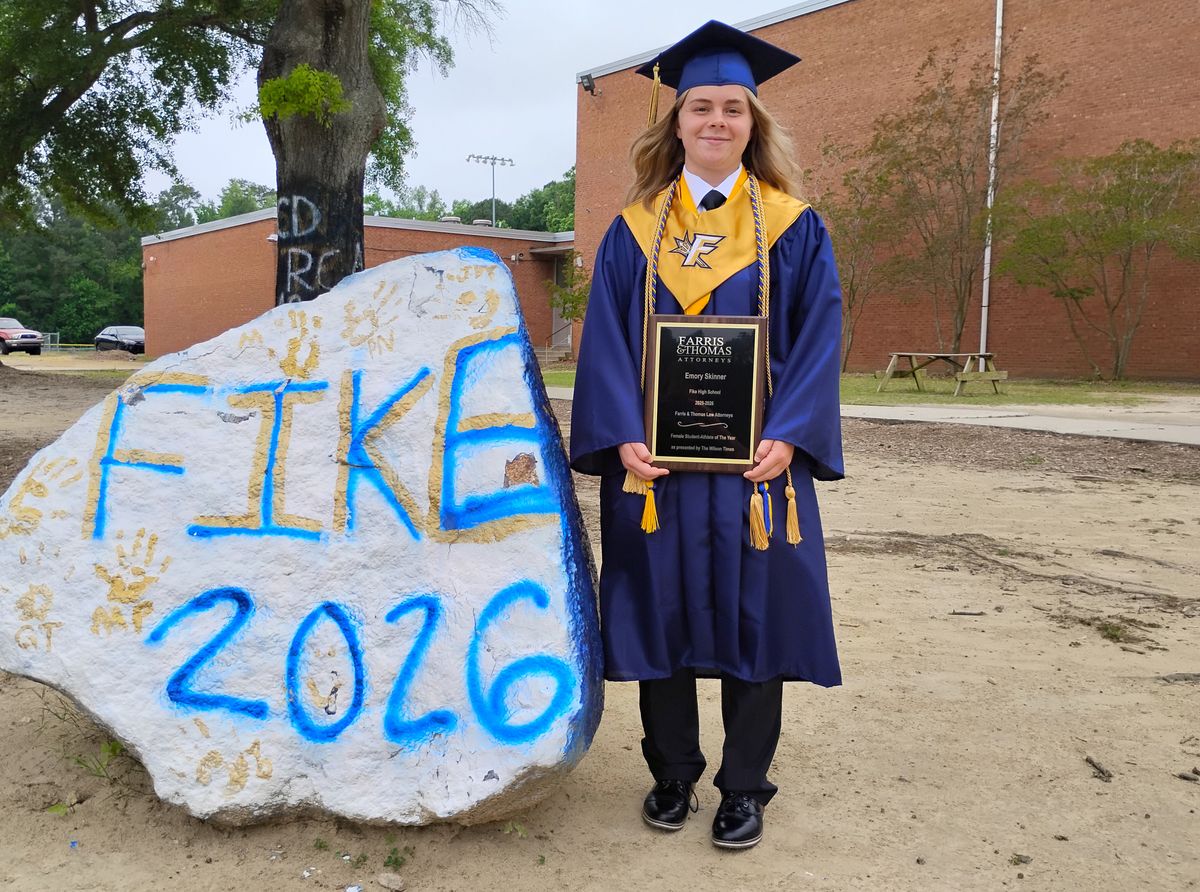 FARRIS & THOMAS LAW FEMALE STUDENT-ATHLETE OF THE YEAR: Fike...