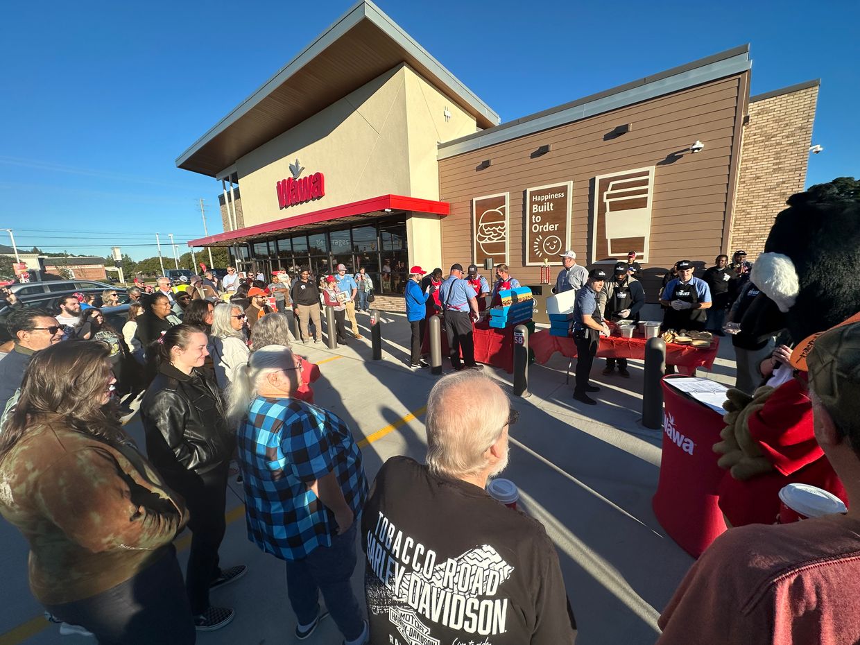 Third Wawa opens in Wilson Thursday morning