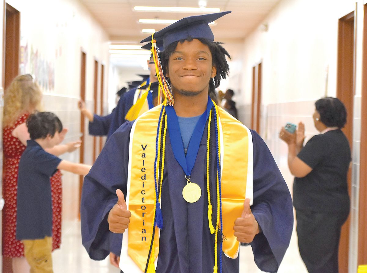 ‘Just keep pushing’: WPA grad finishes with perfect attendance