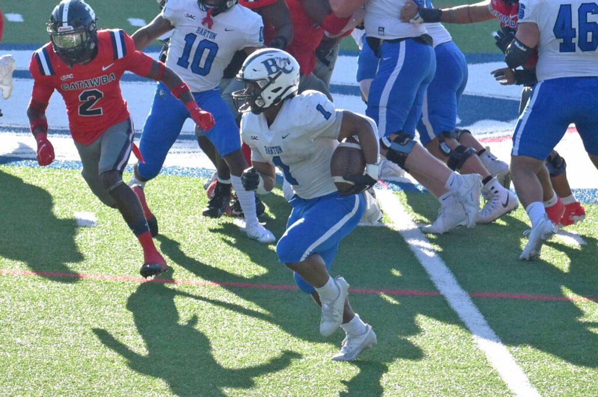 BULLDOG RUNBACK: Catawba beats Barton at its own game