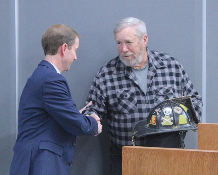 Wilson County commissioners honor retirees