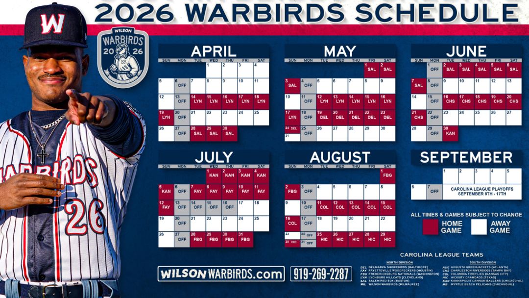 Warbirds release inaugural home schedule