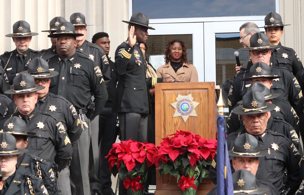 Sheriff, deputies, civilians sworn to duty