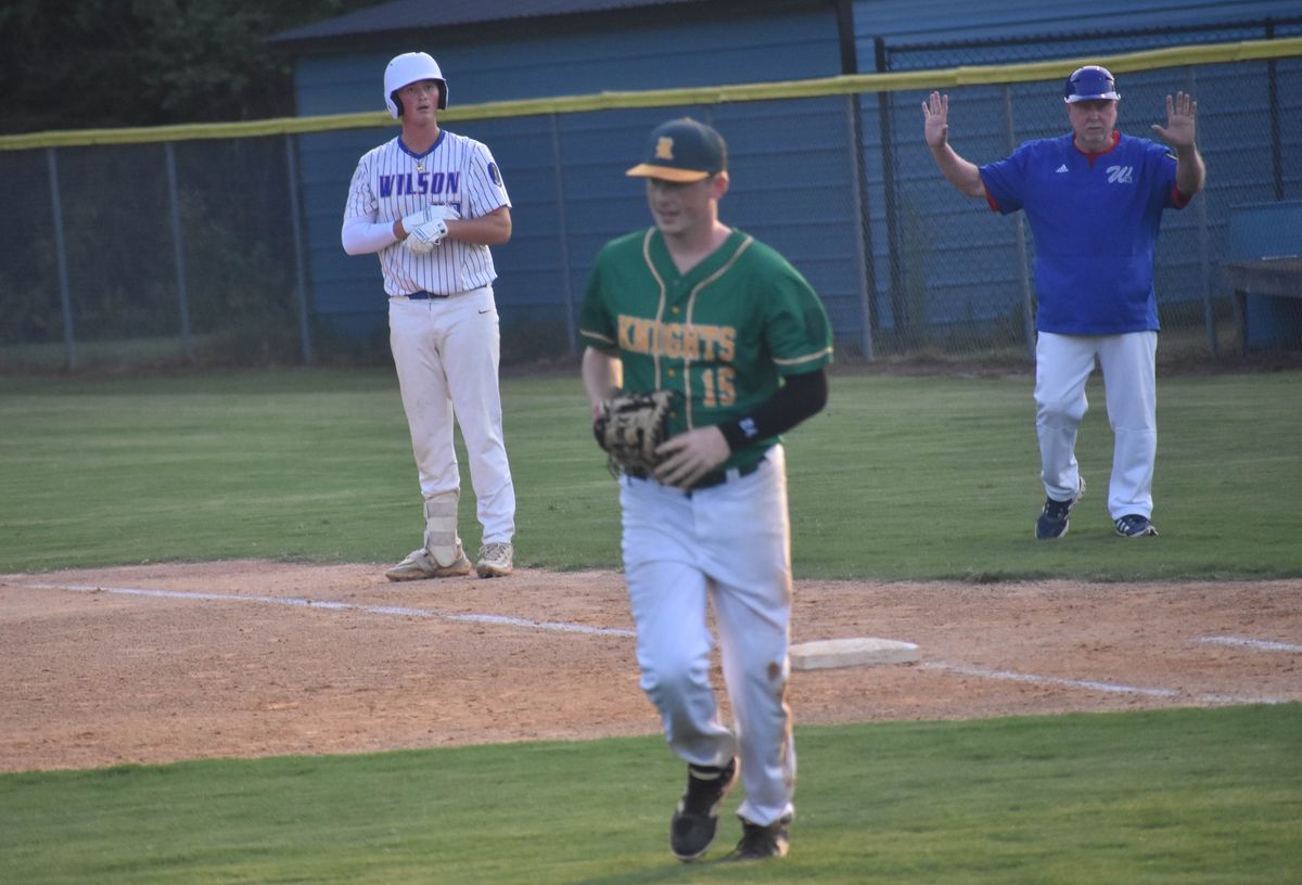 Play on! Wilson rallies in 7th, beats Roanoke in 8 innings to win seri...